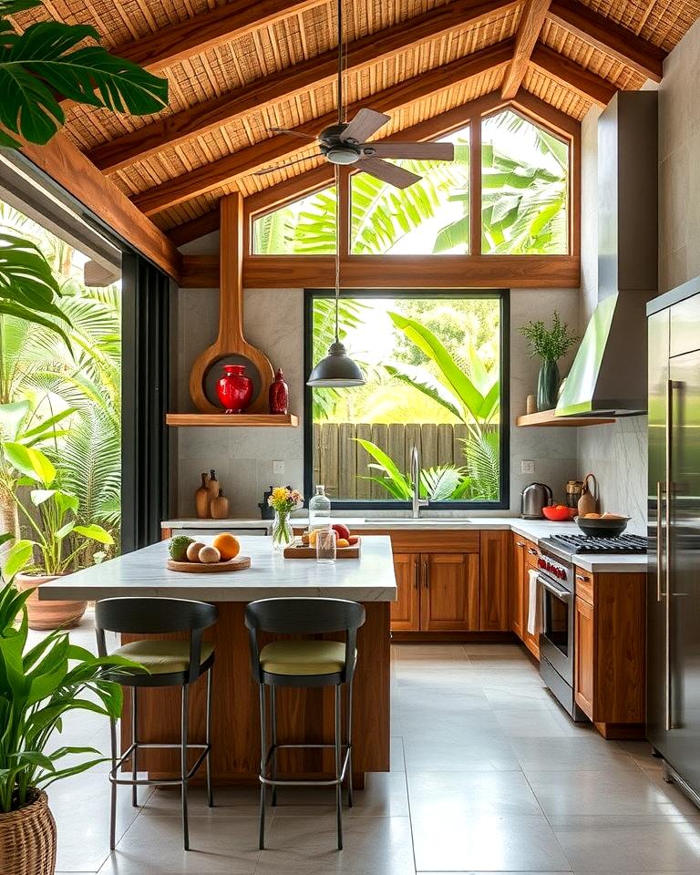 20 Tropical Kitchen Ideas for a Vibrant Look