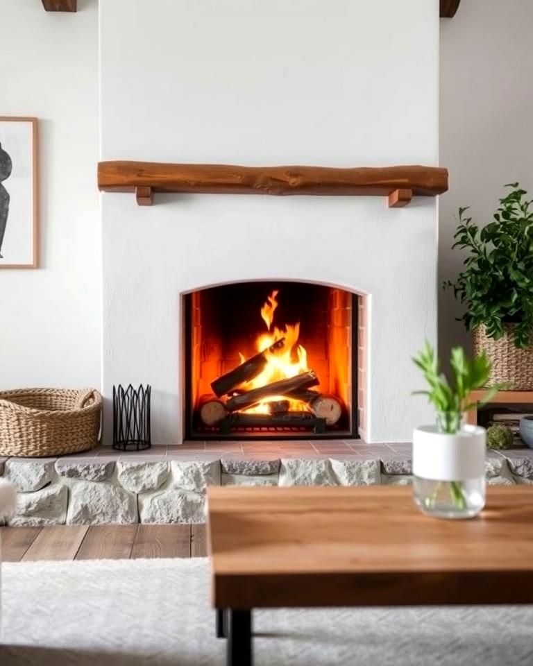 20 Scandinavian Fireplace Ideas for Cozy Homes