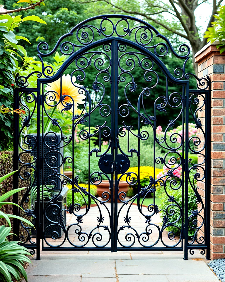 25 Metal Garden Gate Ideas to Enhance Your Outdoor Space