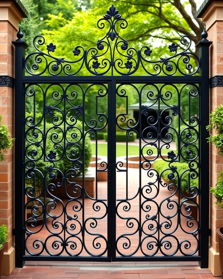 20 Front Door Gate Ideas to Enhance Your Home's Curb Appeal