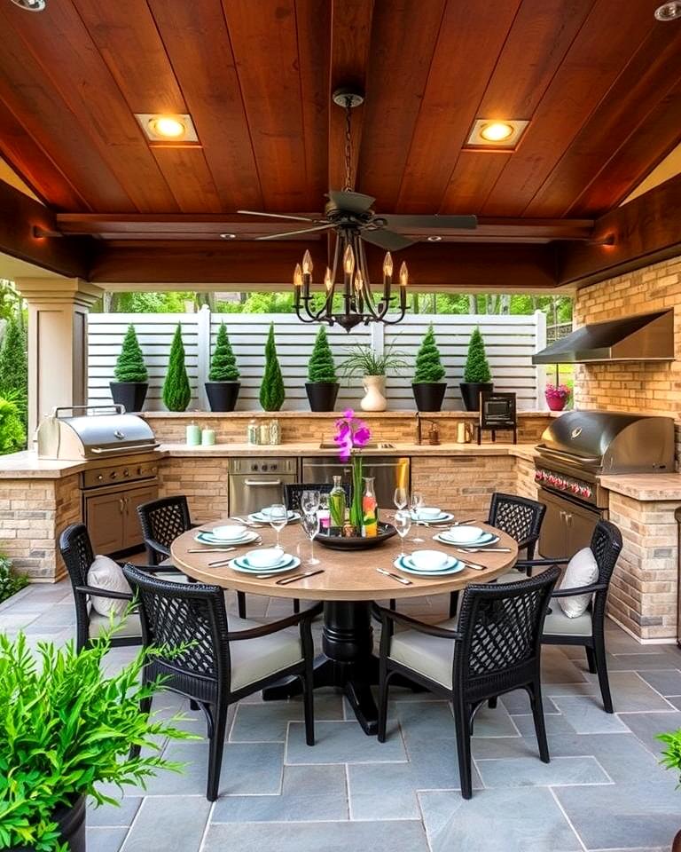 20 Luxury Outdoor Kitchen Ideas for Gourmet Cooking