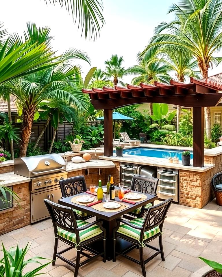 20 Tropical Backyard Ideas for a Lush Oasis