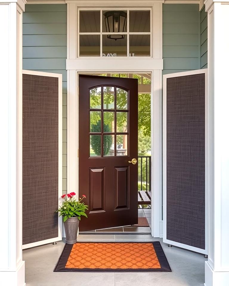 20 Front Door Privacy Ideas to Enhance Your Home Security