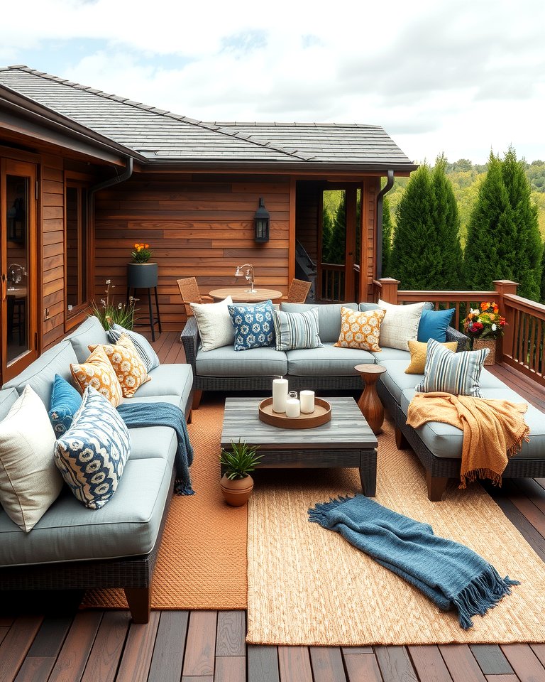25 Deck Furniture Ideas for Comfortable Outdoor Living