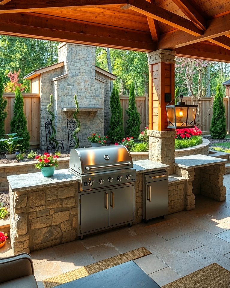 25 Grill Station Ideas for the Ultimate Outdoor Cooking Space