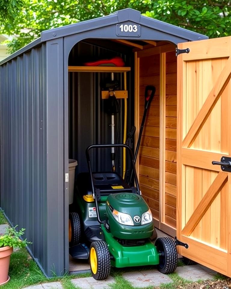 20 Smart Lawn Mower Storage Ideas for Your Garden