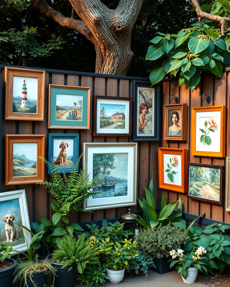 25 Fence Art Ideas to Add Personality to Your Yard