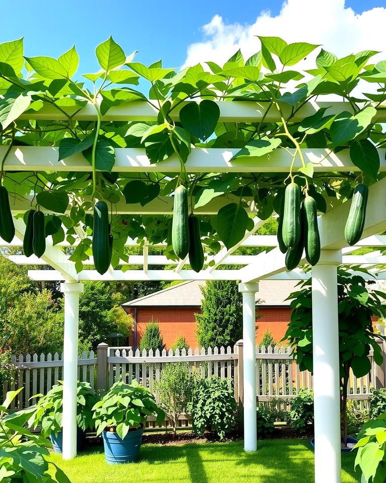 25 Cucumber Trellis Ideas for a Productive Garden