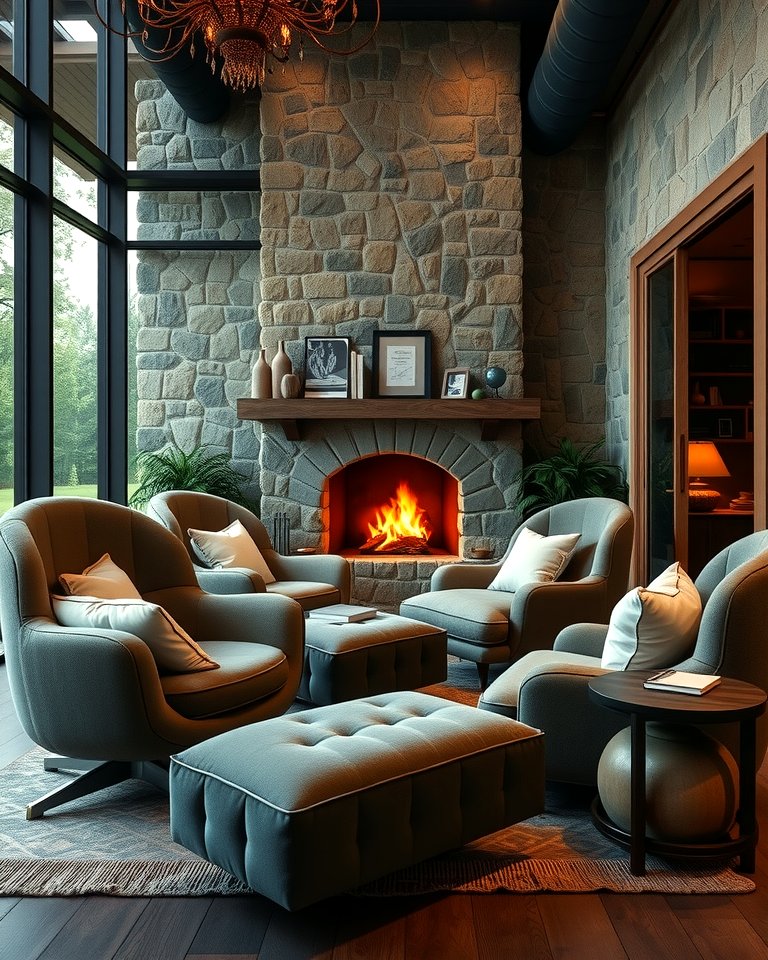 25 Chairs in Front of Fireplace Ideas for Cozy Vibes