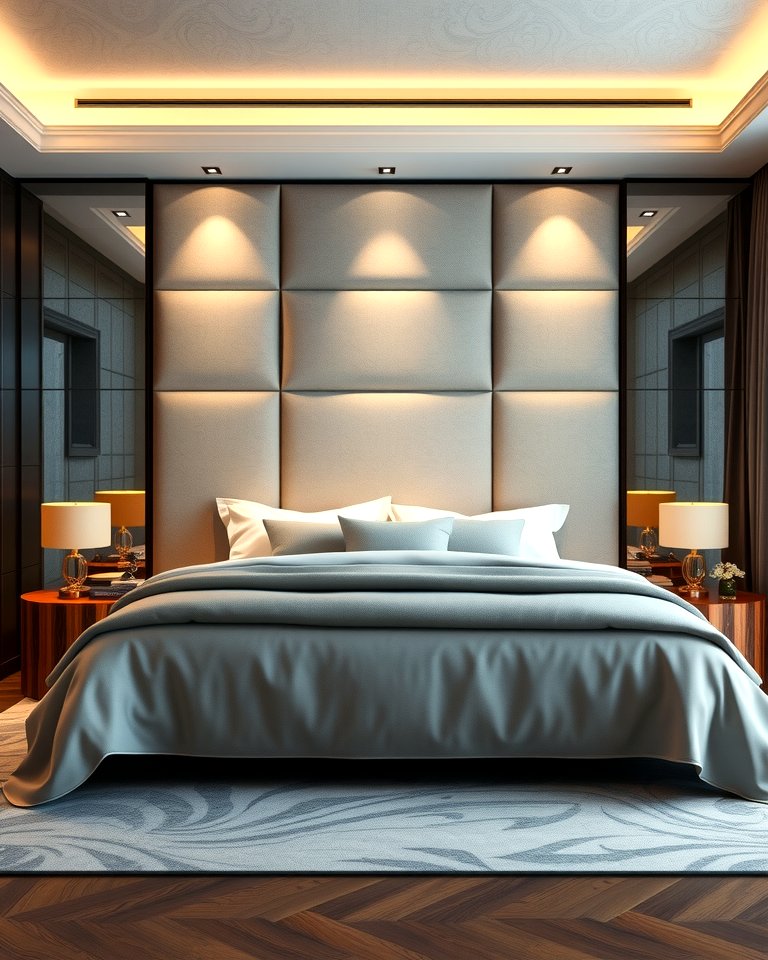 25 Elegant Grey Headboard Bedroom Ideas for a Calm Space