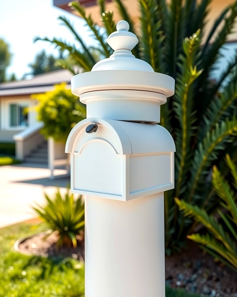 25 Unique Mailbox Post Ideas to Boost Curb Appeal