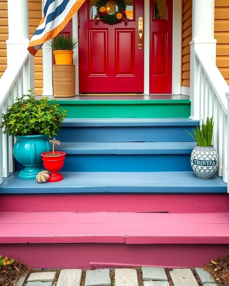 25 Front Step Ideas to Enhance Your Home's Entrance