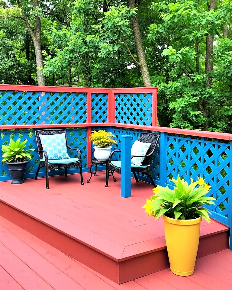 25 Innovative Deck Lattice Ideas To Enhance Outdoor Spaces