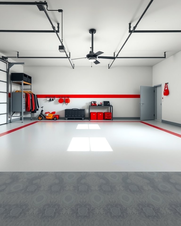 25 Garage Flooring Ideas for Durability and Style
