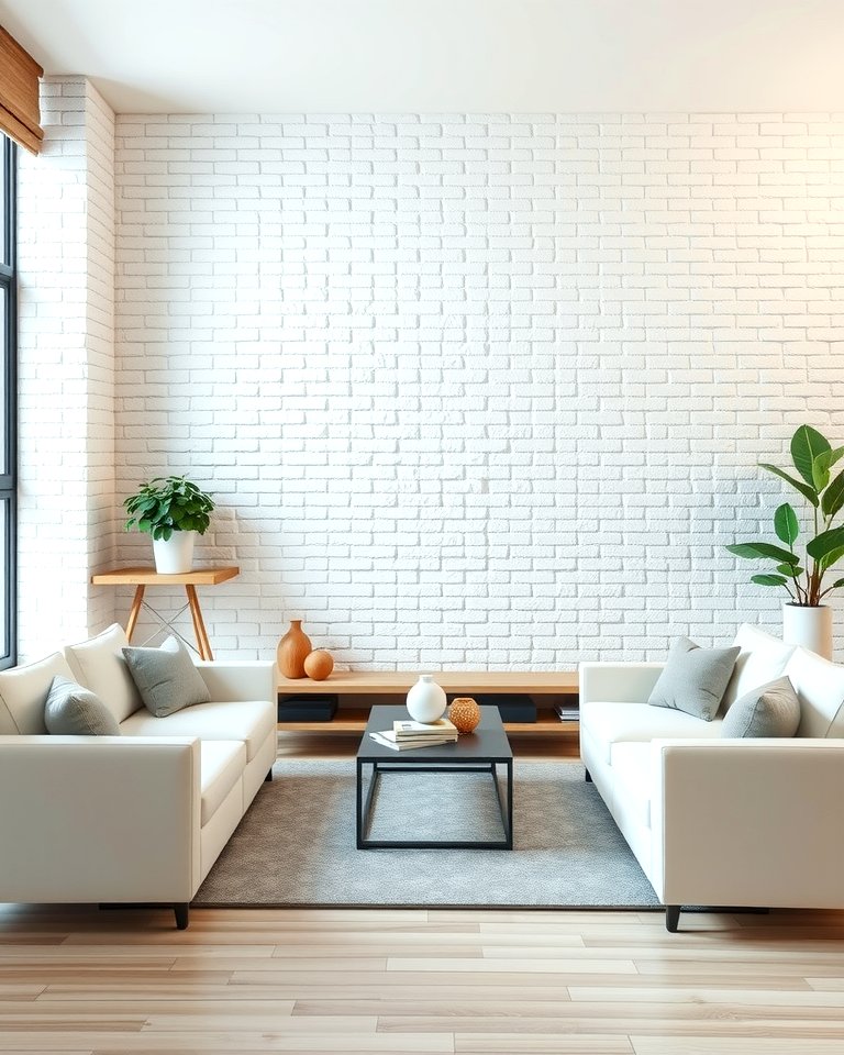 25 Brick Wall Living Room Ideas for a Cozy Feel