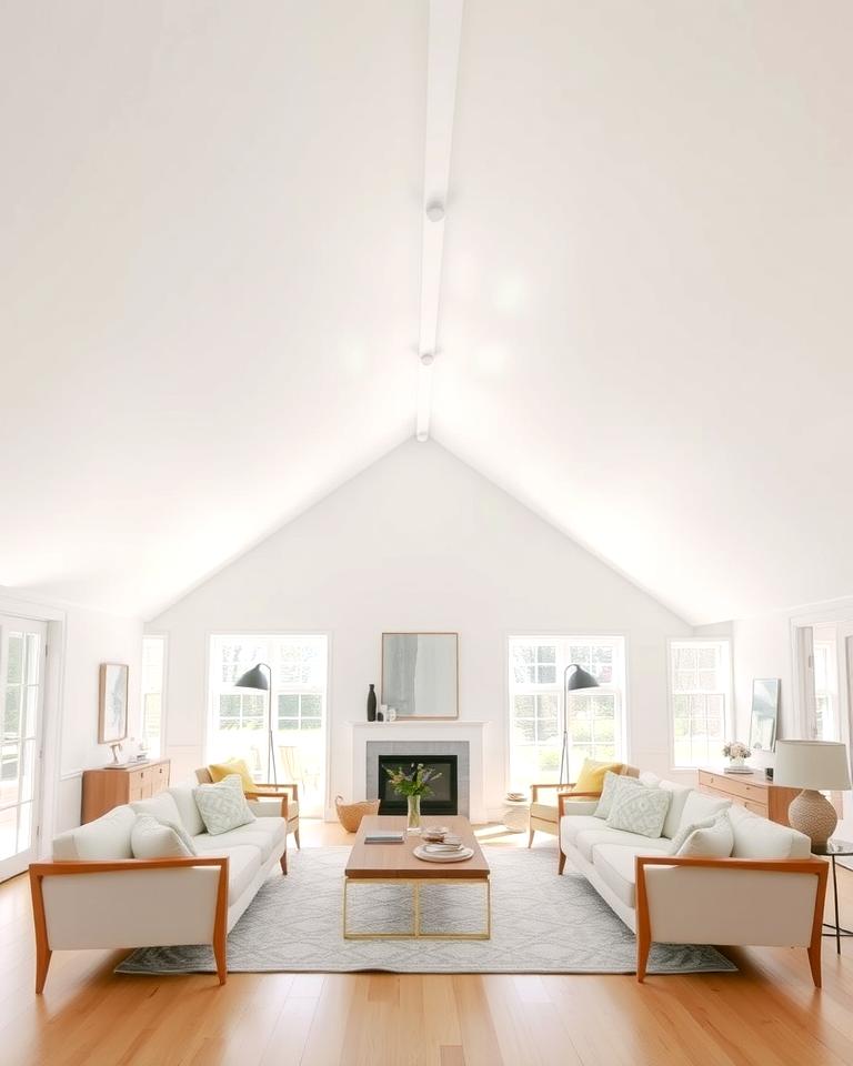 20 Open Concept Vaulted Ceiling Living Room Ideas
