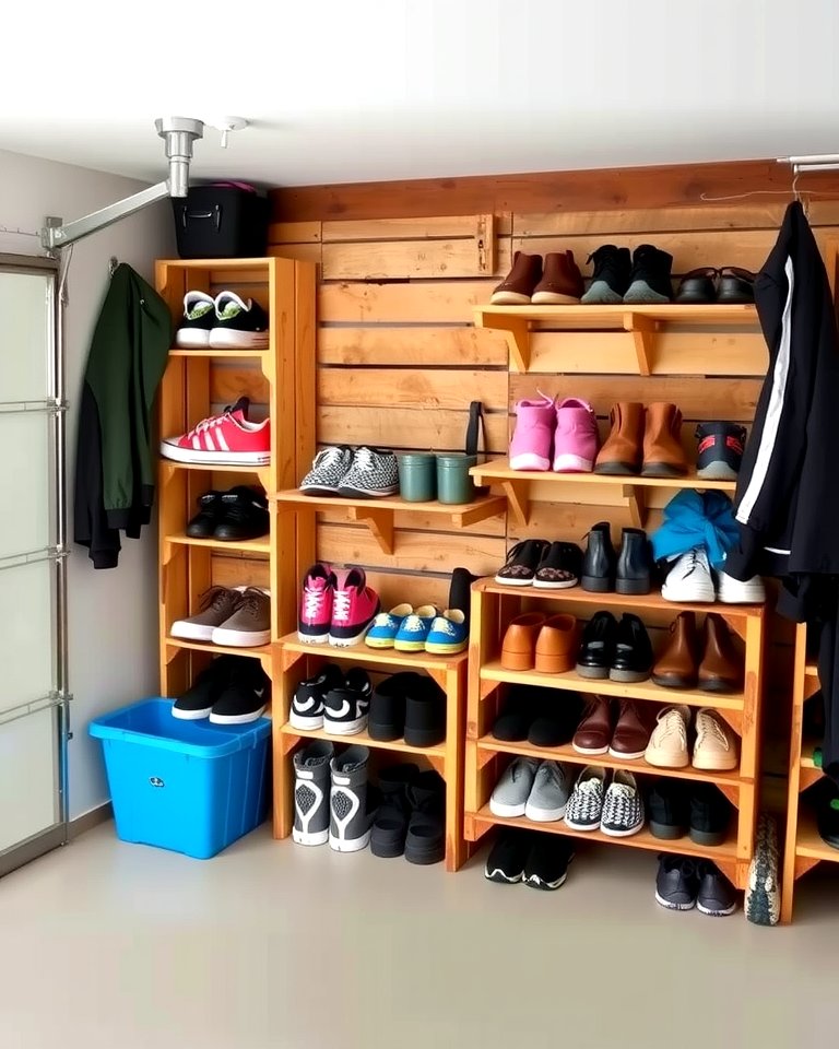 25 Smart Garage Shoe Storage Ideas for Organization