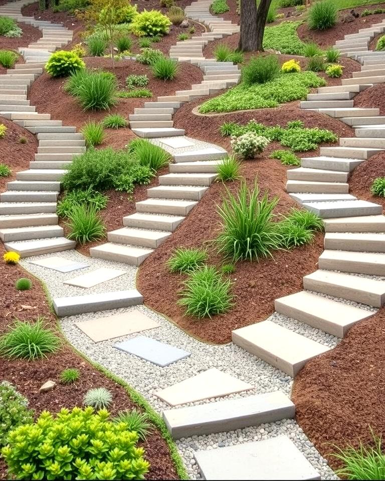 20 Hillside Terraced Garden Ideas for a Stunning Landscape