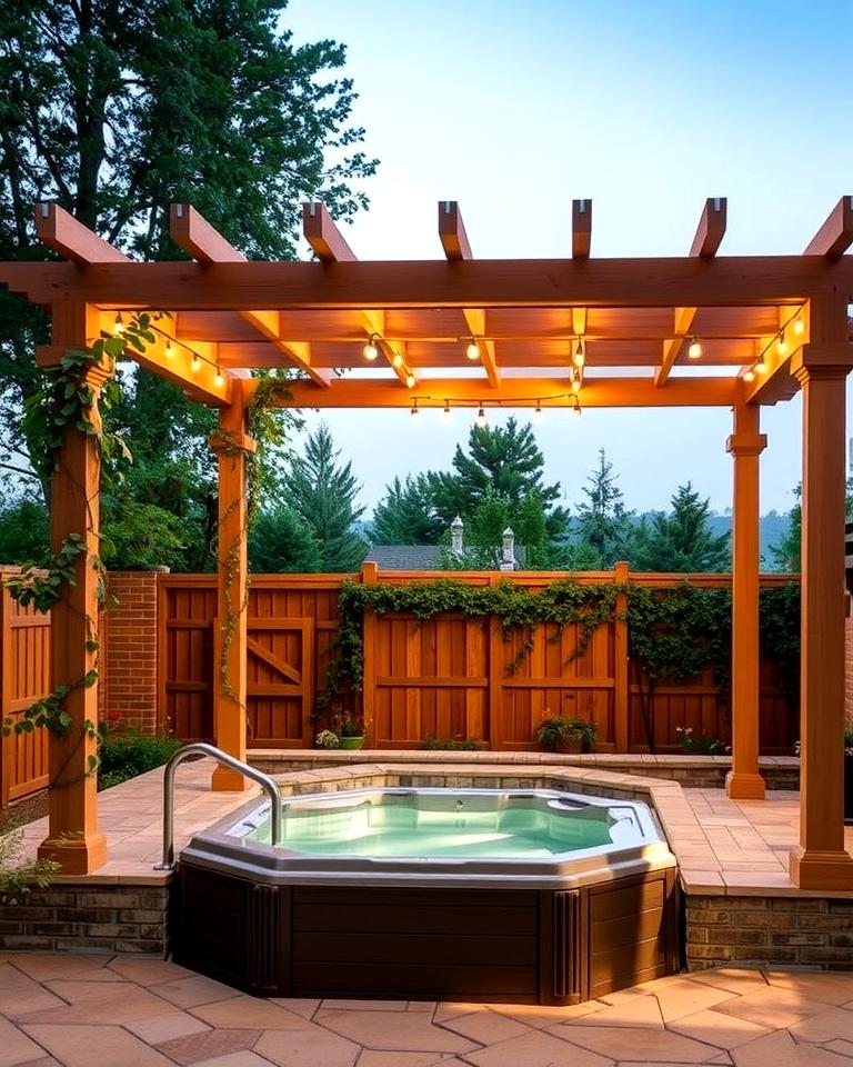 20 Sunken Hot Tub Ideas for Relaxing Outdoor Spaces