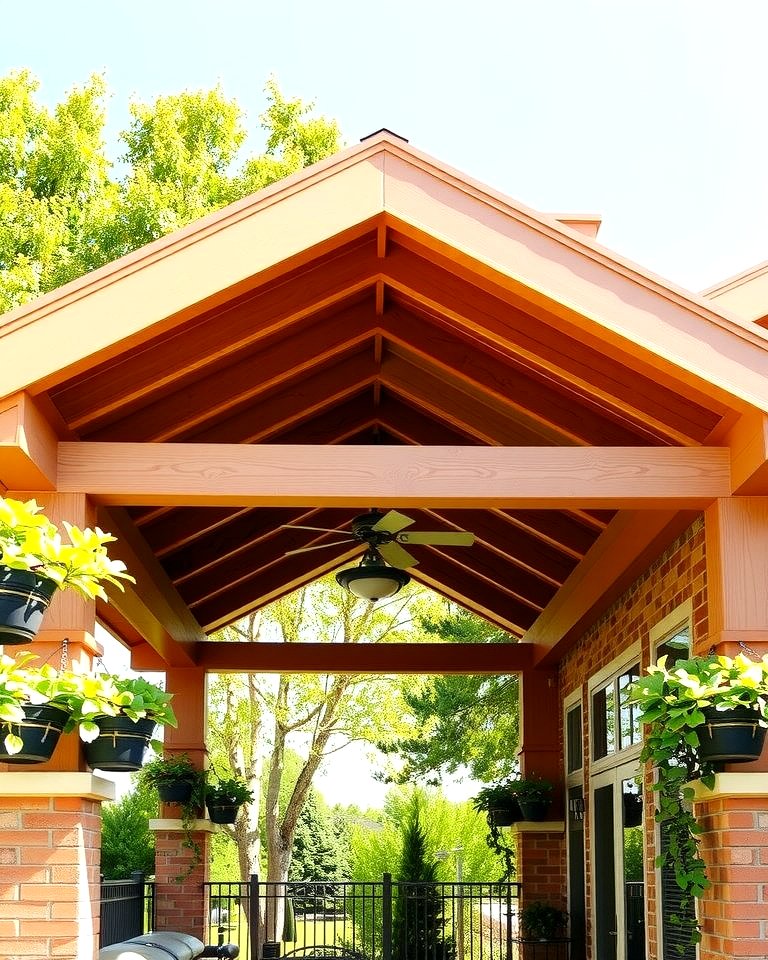 25 Gable Patio Roof Design Ideas for a Stylish Outdoor Space