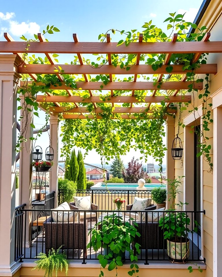 25 Beautiful Balcony Trellis Ideas for Your Space