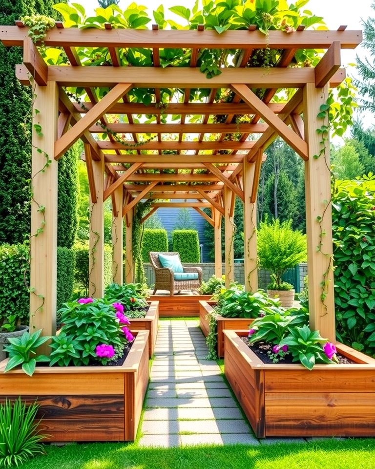 25 Front Porch Pergola Ideas for a Charming Entrance