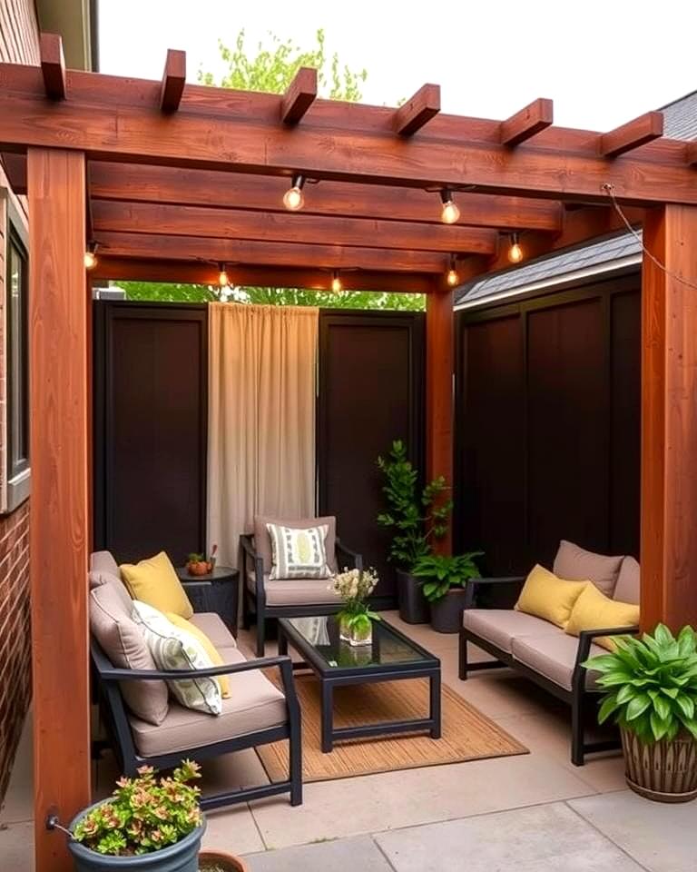 20 Small Patio Pergola Ideas for Cozy Outdoor Spaces
