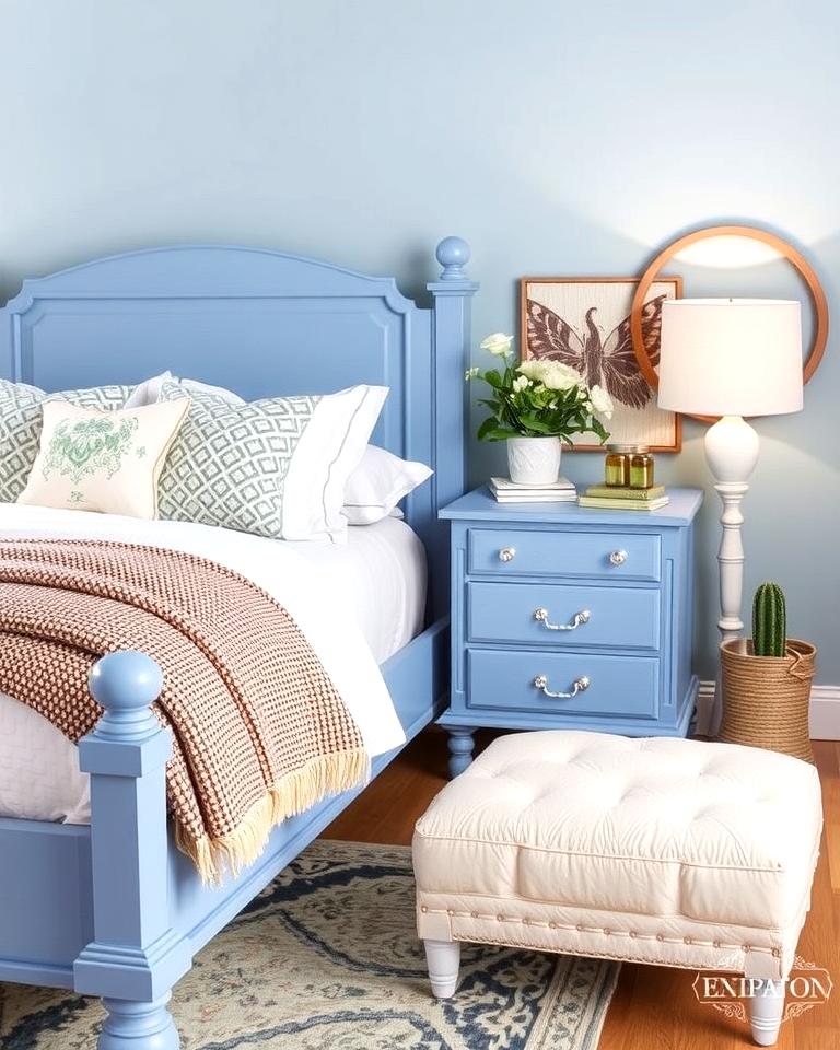20 Periwinkle Bedroom Ideas for a Calming Retreat