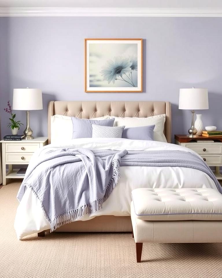 20 Periwinkle Bedroom Ideas for a Calming Retreat