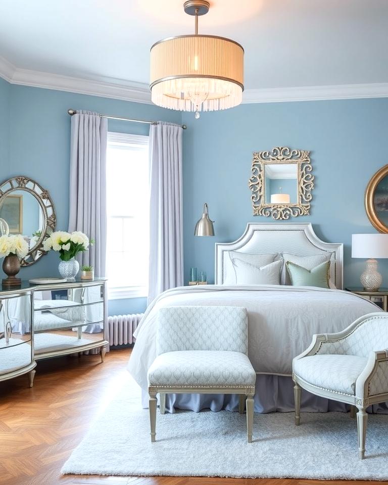 20 Periwinkle Bedroom Ideas for a Calming Retreat