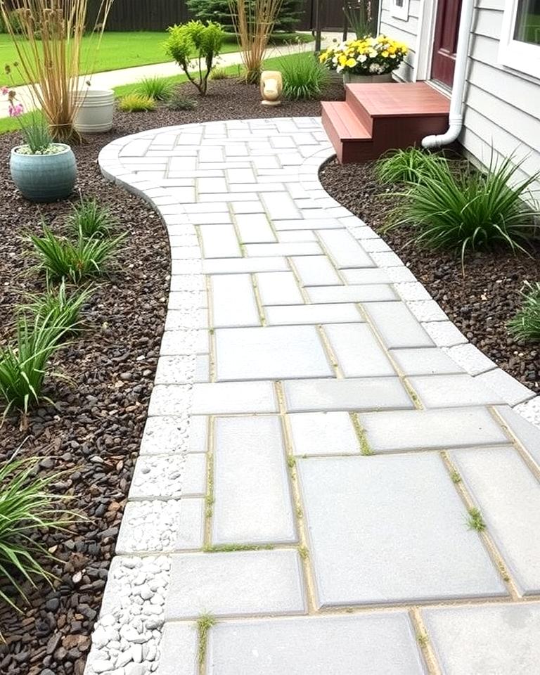 20 Grey Paver Walkway Ideas for a Modern Landscape