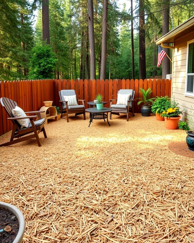 20 Mulch Patio Ideas for a Low-Maintenance Outdoor Space