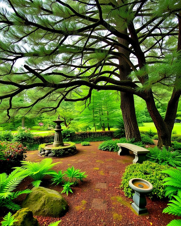 20 Pine Tree Landscape Ideas for a Natural Backyard