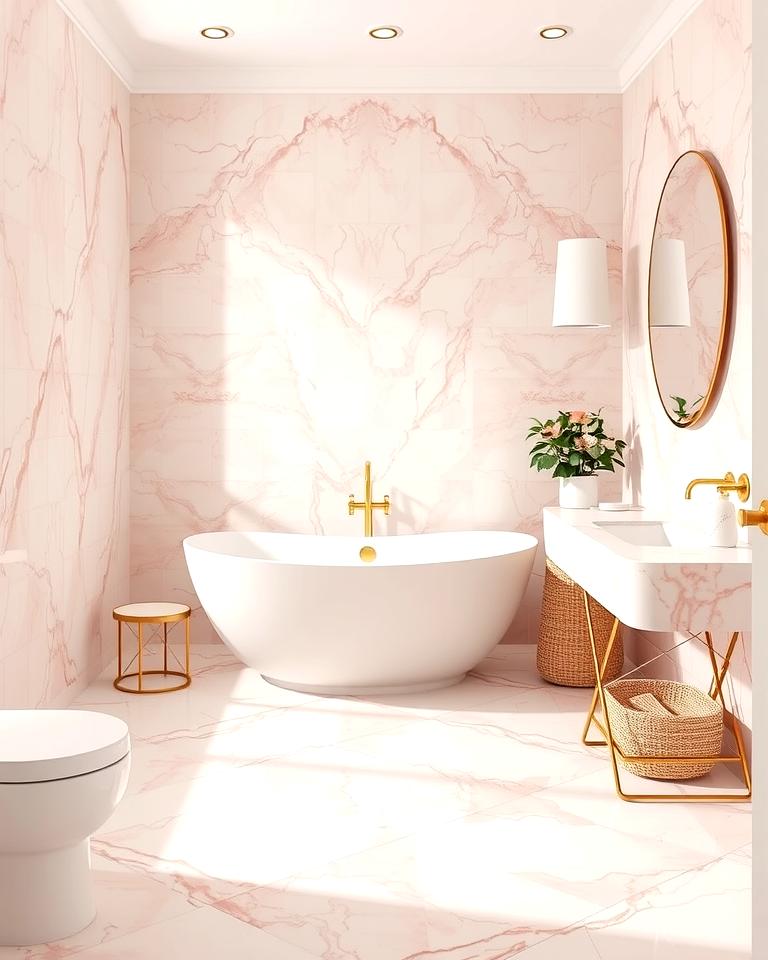 20 Pink Tile Bathroom Ideas for a Vibrant Look