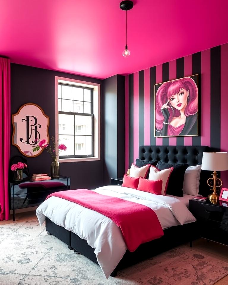 20 Hot Pink Bedroom Ideas for Vibrant Spaces