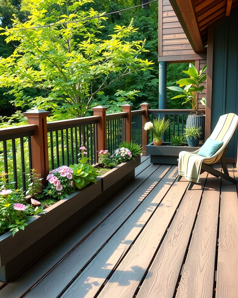 25 Deck Decorating Ideas With Plants for a Lush Outdoor Space