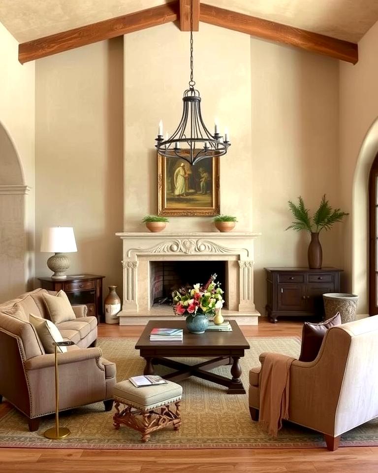20 Tuscan Living Room Ideas for a Cozy Feel