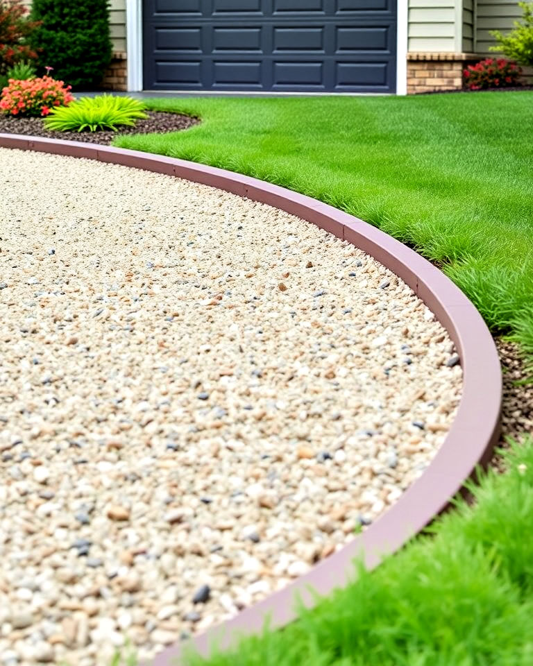 25 Gravel Driveway Edging Ideas for a Polished Look