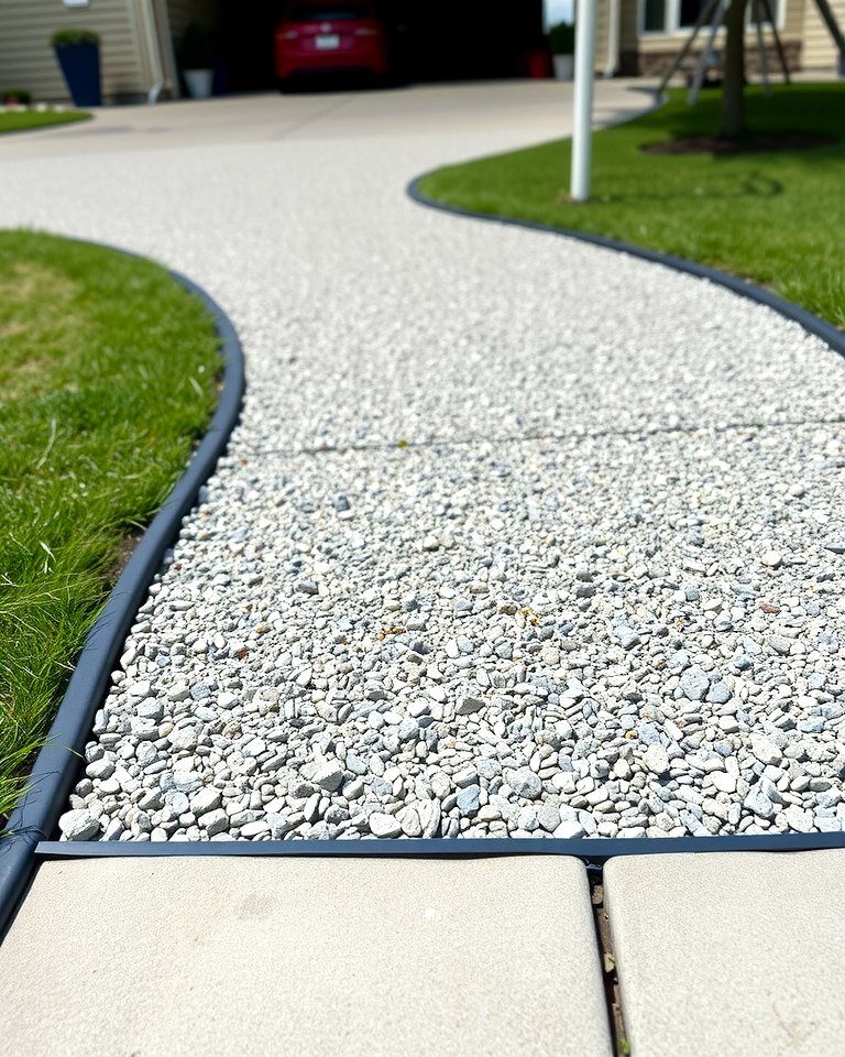 25 Gravel Driveway Edging Ideas for a Polished Look
