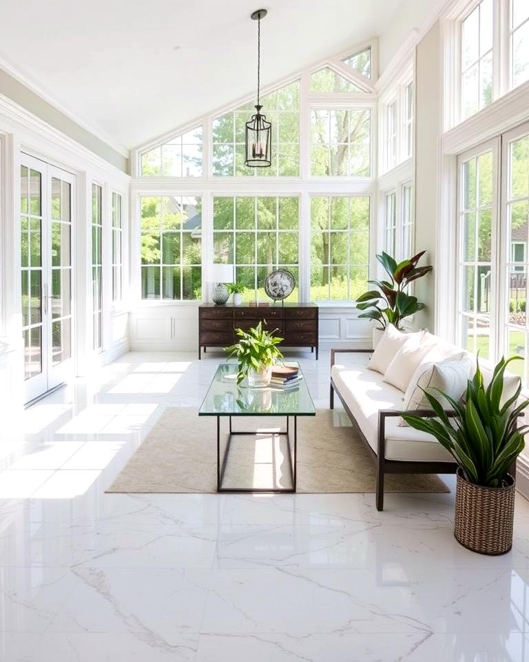 20 Sunroom Tile Floor Ideas for Durable and Stylish Floors