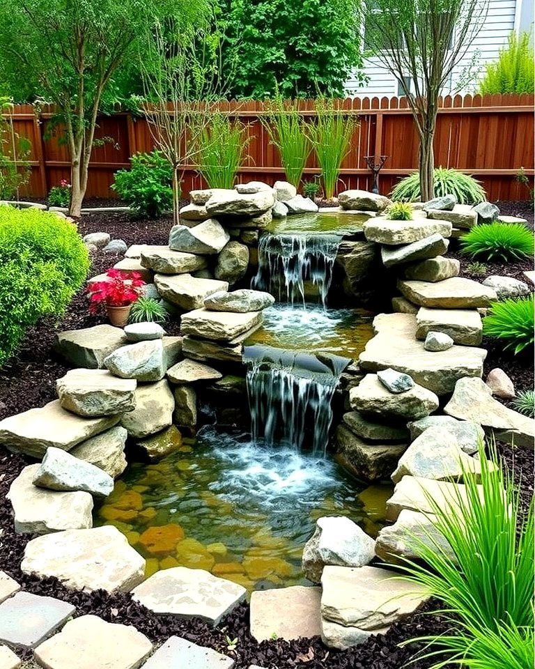 25 Backyard Waterfall Ideas for a Tranquil Retreat