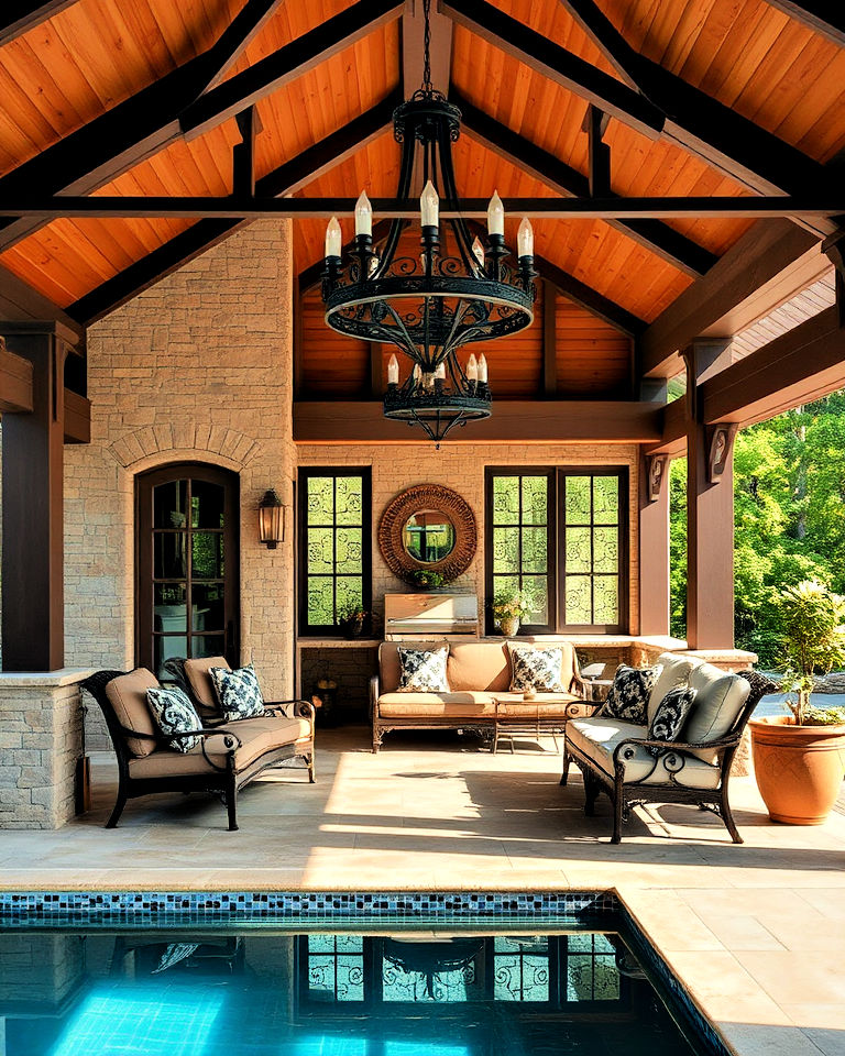 20 Rustic Pool House Ideas for a Charming Retreat