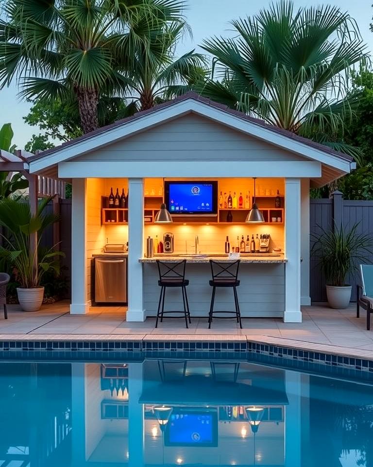 20 Pool Shed Ideas to Enhance Your Backyard Oasis