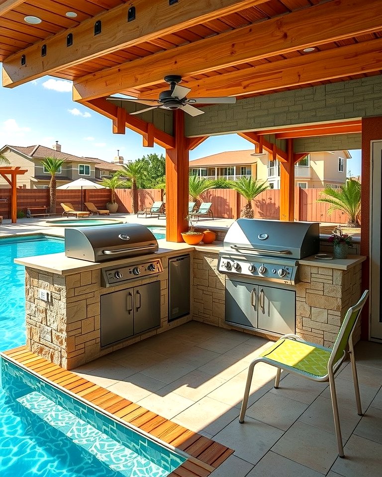 25 Grill Station Ideas for the Ultimate Outdoor Cooking Space