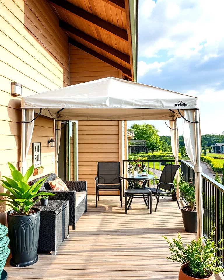 25 Balcony Shade Ideas for Comfortable Outdoor Relaxation