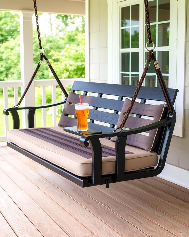 20 Front Porch Swing Ideas for a Cozy and Inviting Entrance