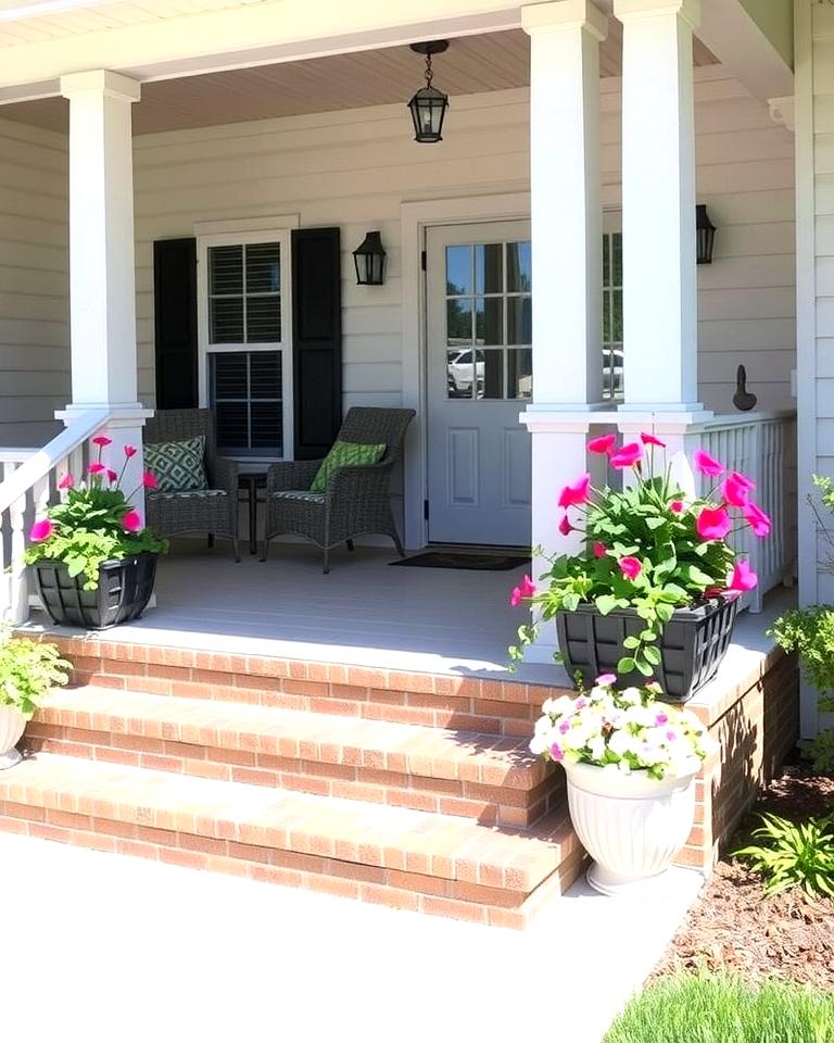 20 Raised Ranch Front Porch Ideas for Curb Appeal