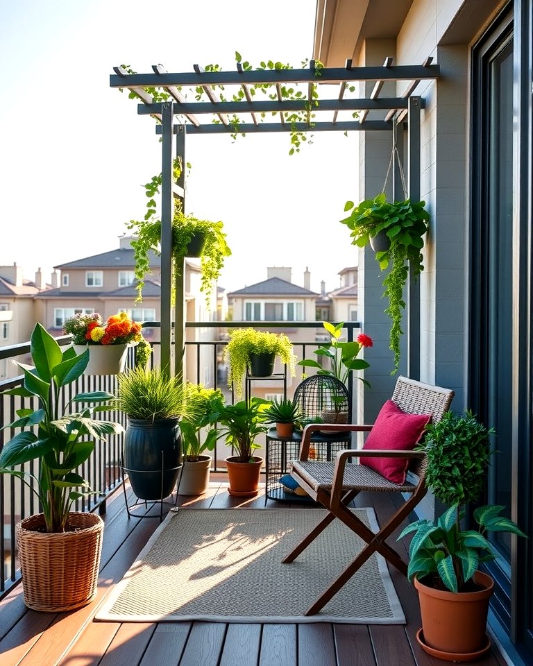 25 Beautiful Balcony Trellis Ideas for Your Space