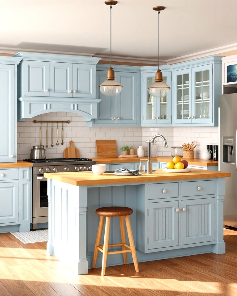 25 Blue Kitchen Island Ideas for a Fresh Look