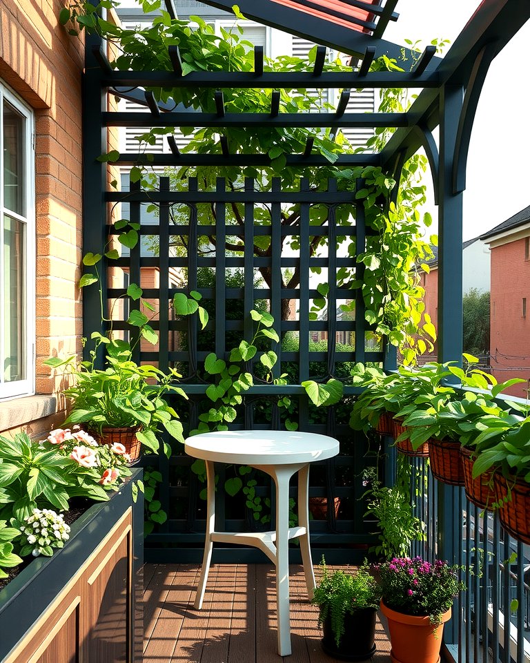25 Beautiful Balcony Trellis Ideas for Your Space